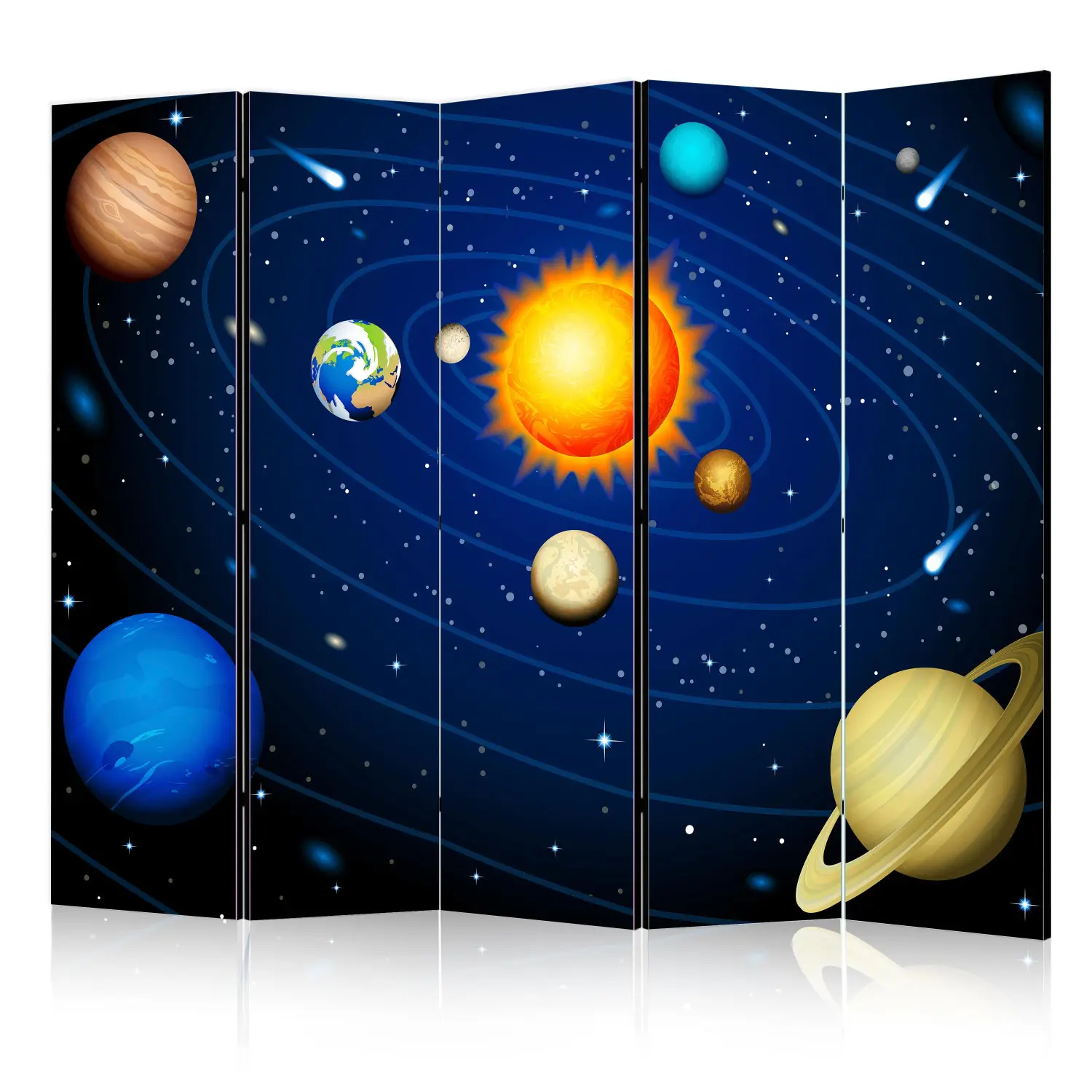 Sistema Solar Minimalismo Planetario