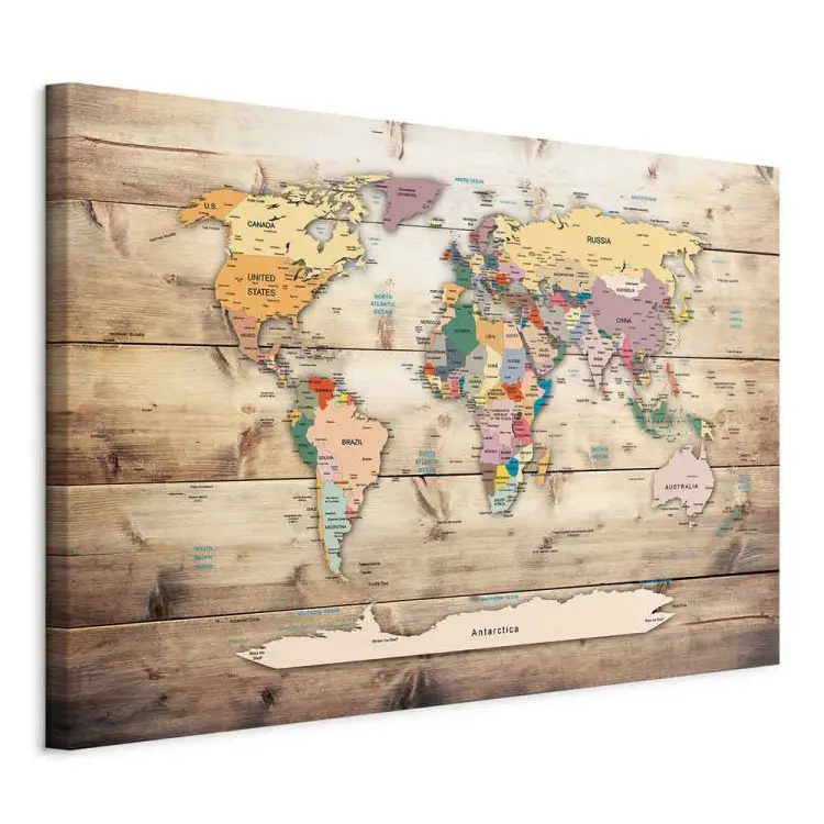 Mapa Del Mundo Político Mapamundi Educativo: Conoce El Mundo De Forma
