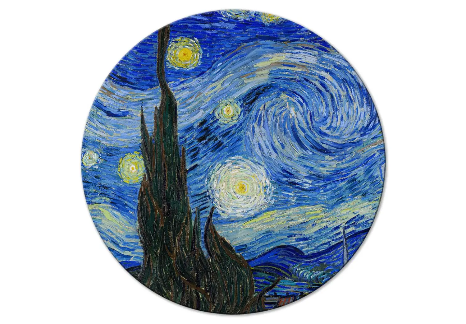 Tema De Noche Estrellada Estrellada La Noche Estrellada" De Van Gogh,