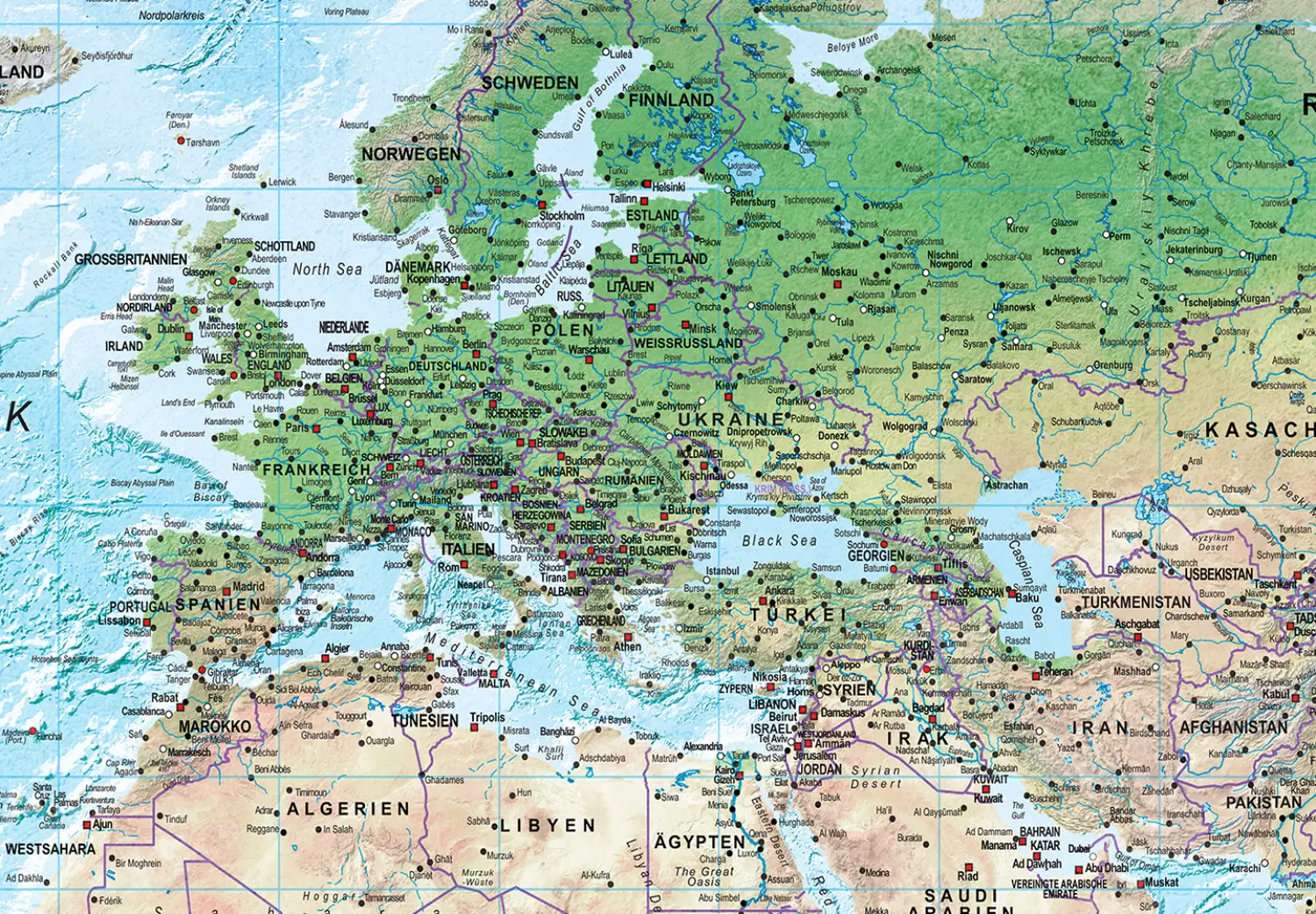 Tableta Grafica Wacom Mapa Mundi Mapa Del Mundo Mapas Banderas Cuadro ...