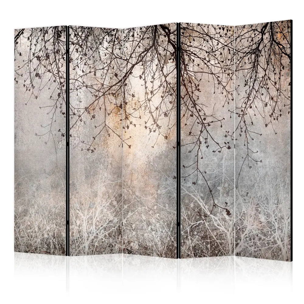 Biombo Decorative Tree - Delicate Twigs With Flowers in the Colors of ...