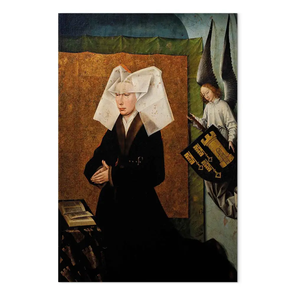 Cuadro famoso Donor portrait of Chancellor Nicolas Rolin's wife ...