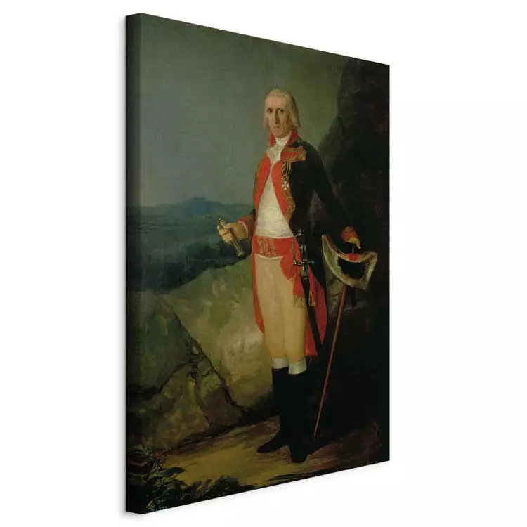 Cuadro famoso General Jose de Urrutia para pared - tienda bimago