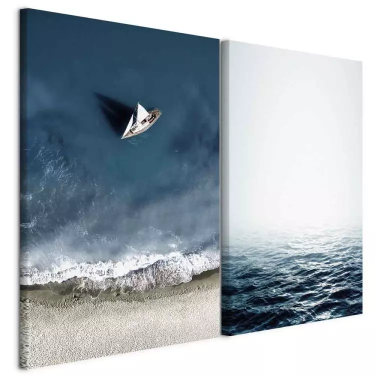 Cuadro Sea Stories (2 Parts) impreso en lienzo para pared - Mar ...