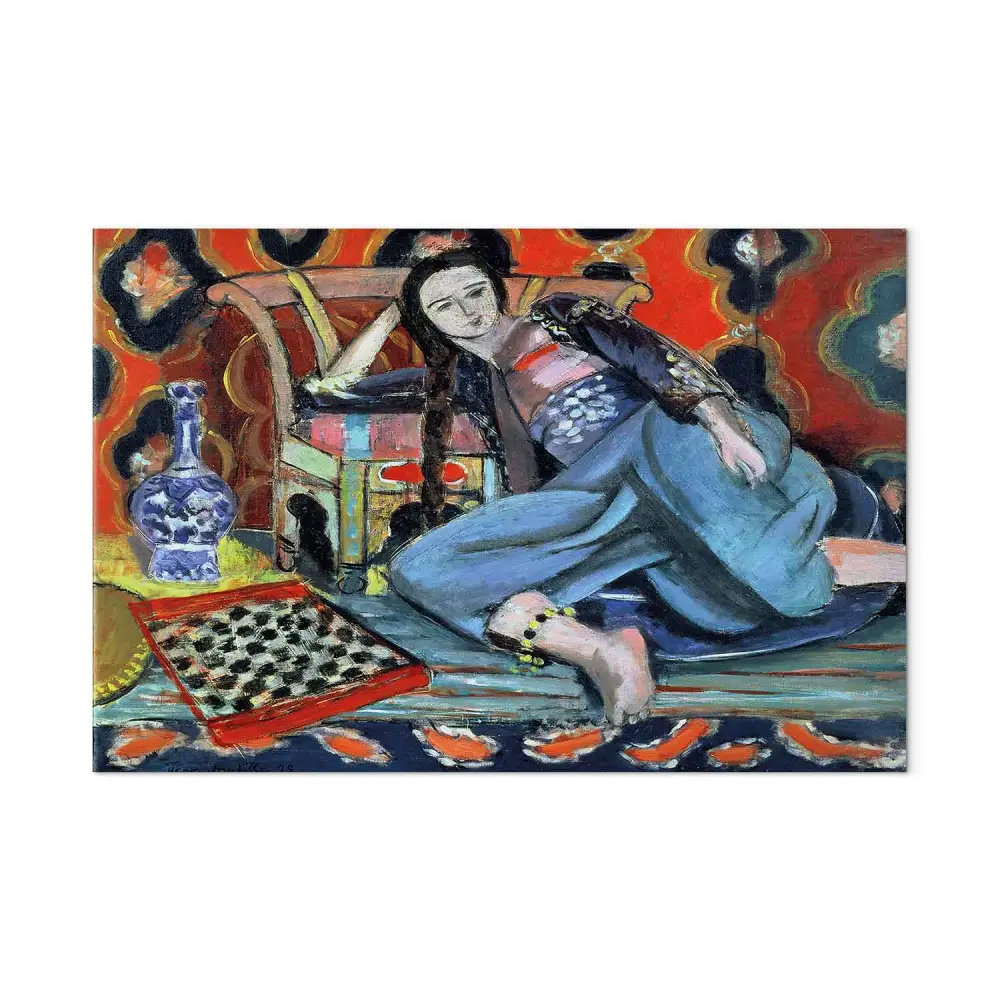 Reproducción Odalisque with a Turkish Chair para pared - tienda bimago