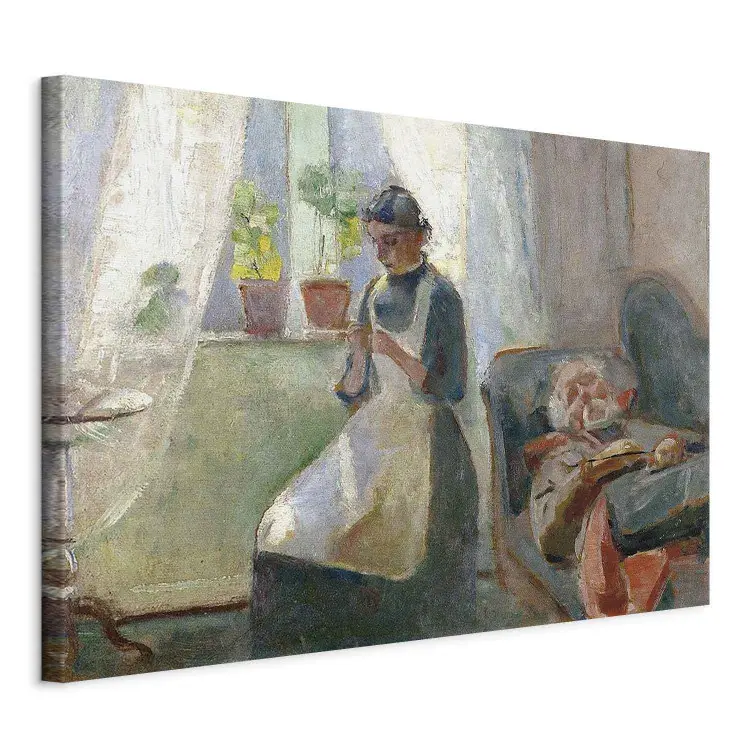 Cuadro famoso Edvard Munch - Afternoon Nap para pared - tienda bimago