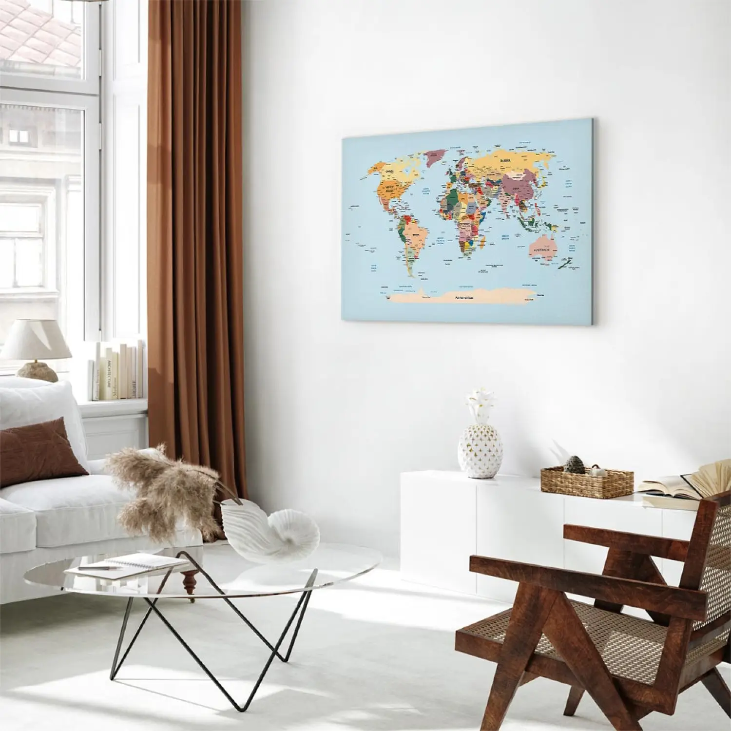 Mapas Del Mundo Con Nombres De Paises Y Ciudades