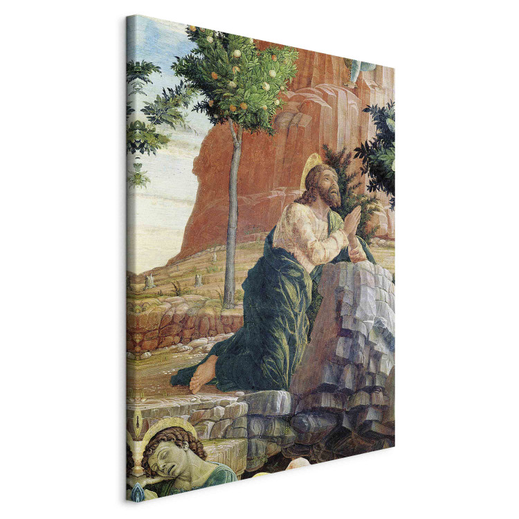 Réplica de pintura The Agony in the Garden, left hand predella panel from the Altarpiece of St ...