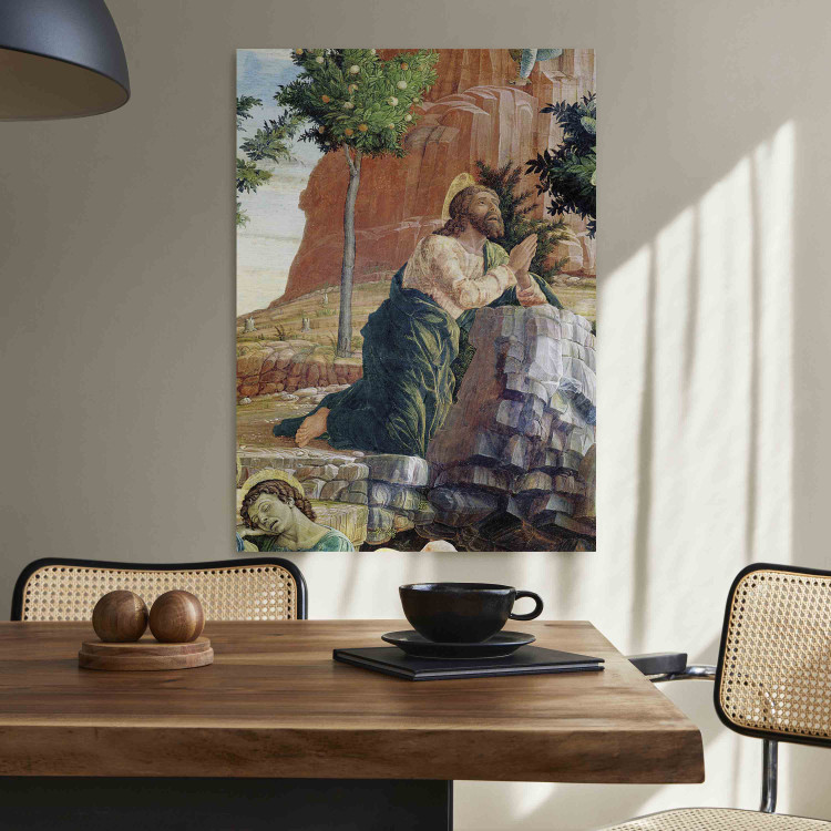 Réplica de pintura The Agony in the Garden, left hand predella panel from the Altarpiece of St ...